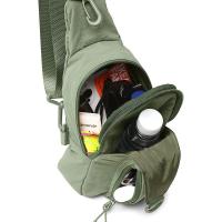 China Small Mini Travel Sports Waterproof Nylon Shoulder Crossbody Sling Bag For Men Pillow for sale