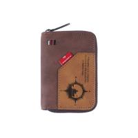 China Leather Men's Wallet with Coin Purses Money Card Holders and Key Chains Designer for sale