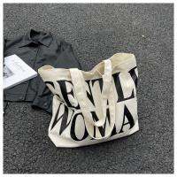 China Custom Logo Natural Canvas Cotton Tote Bag Perfect for Travel and Outgoing Excursions for sale
