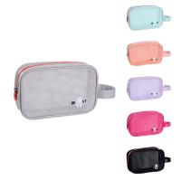 China Polyester Mesh Beach Bag for Business Trips and Holidays The Perfect Travel Accessory for sale