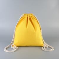 China Fashion Satin Drawstring Bag with Mesh and Customized Color in Medium Size 30-50cm for sale