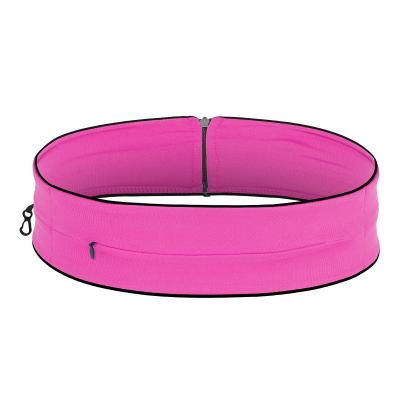 China Water Proof Gym Running Waist Bag with Zipper Phone Pouch Lightweight and Comfortable for sale