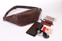 China 2024 Black Pu Leather Small Mobile Phone Pack Secure Zipper Closure for Your Phone for sale