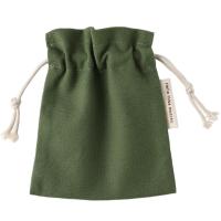 China Natural Eco Friendly Durable Cotton Drawstring Bag Customized Color and Organic Cotton for sale