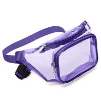 China Custom Outdoor Water Proof PVC Clear Fanny Pack OEM/ODM Perfect for Men and Women on the Go for sale