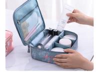 China Outdoor Girl Cosmetic Bag Makeup Bag Women Toiletries Organizer With Fashionable Style for sale