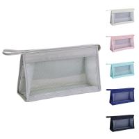 China Custom Portable Clear Eva Mesh Outdoor Bag Travel Storage Pouch for Fashionable Style for sale