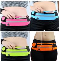 China Outdoor Neoprene Waterproof Hiking Cycling Running Belt Waist Bag Customized Color for sale