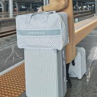China Gender-Neutral Cotton Linen Storage Bag for Fashion Clothes Quilt Travel Moving for sale