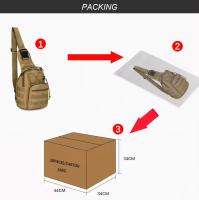 China Upgrade Your Outdoor Gear with Our Men's Molle Tactical Sling Bag All Seasons Ready for sale