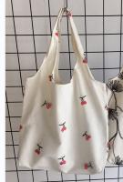 China Unisex Polyester Lining Material Korean Version Cow Shoulder Bag with Butterfly Print for sale