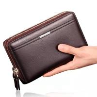 China GENUINE LEATHER Men's Front Pocket Wallet Custom Logo Purse Thin Rfid Blocking Card Holder for sale