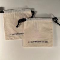 China Gifts Custom Size Small Large White Muslin Pouch Jewelry Canvas Cotton Drawstring Bag for sale