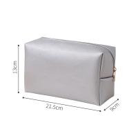 China Multi-functional Portable Women's Pu Leather Travel Cosmetic Bag Organizer Box for sale