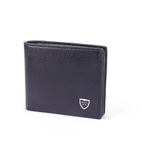 China Men's Bifold Crazy Horse Real Leather Wallet with 2 ID Window Full Grain Leather for sale