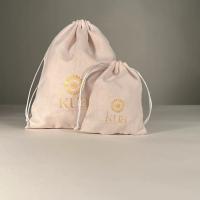 China Custom Microfiber Jewelry Packaging Bag with Logo Customized Logo Letter Pattern Type for sale