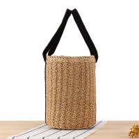 China Women's Bali Vacation Shopping Bag Handmade Straw Tote Bag with Large Capacity for sale