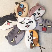 China Unisex 3D Cat Coin Wallet Cute Mini Plush Purse Small Animal Shaped Bag with Linen Lining Material for sale
