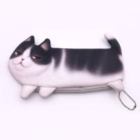 China Short Cartoon 3d Cat Wallet 2022 Cute Animal Coin Purse for Children's Needs for sale