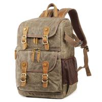 China Eco-friendly Customized Logo Camera Bag Backpack for DSLR and Laptop in Customized Color for sale