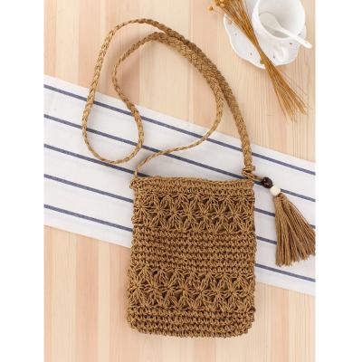 China 2023 Fashion Handbags Women Woven Straw Bag Summer Beach Tote Purse with Custom Logo for sale
