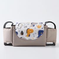 China Practical Daily Diaper Bag Stroller Hanging Bag with Animal Prints and Large Storage for sale