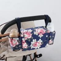 China Practical Daily Diaper Bag Stroller Hanging Bag with Animal Prints and Large Storage for sale