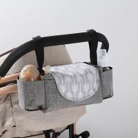 China Practical Daily Diaper Bag Stroller Hanging Bag with Animal Prints and Large Storage for sale