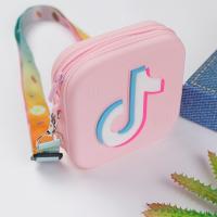 China Mini Square Jelly Bags for Little Girls Fashionable and Functional Coin Purse Included for sale