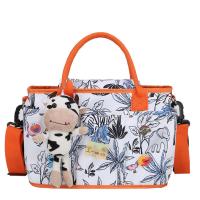 China Multifunctional Diaper Bag for Mom or Dad Solid Pattern Type and Customized Color for sale