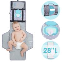 China Baby Diaper Bag Customized Color Fashion Diaper Bags Nappy Wet Bag with Solid Pattern for sale