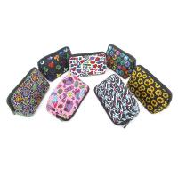 China Customized Logo Neoprene Sublimation Cosmetic Pouch Makeup Bags for Ladies Handbags for sale