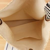 China Korean Style Straw Braid Shoulder Bag for Women Beach Knotted Strap Summer Holiday for sale