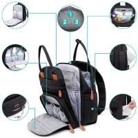 China Oxford Newest Fashionable Baby Diaper Backpack Eco Friendly Multifunctional Custom Diaper Bag for sale