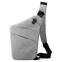 China Customized Multi-function Anti-theft Chest Sling Bag Crossbody Messenger Bag for Men for sale