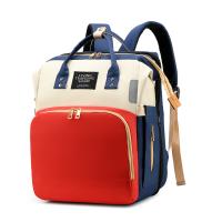 China Travel Diaper Backpack Newest Fashionable Style with Waterproof Baby Folding Crib Bed for sale