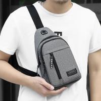 China Unisex Outdoor Casual Sport Messenger Bag Small Single Shoulder Bag for Men's Chest Bag for sale