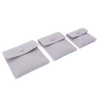 China OEM/ODM Acceptable Microfibre Jewelry Pouches Custom Logo Earring Bags for Arrivals for sale