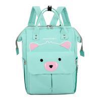 China Custom Logo Tote Baby Bags Nappy Wet Diaper Bag Backpack in Customized Color for sale