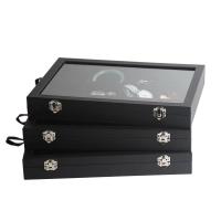 China Custom Logo Accepted PU Leather Jewelry Holder for Necklace Rings Earrings Storage for sale