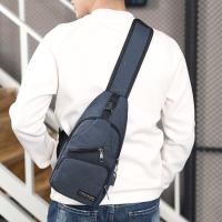 China OEM ODM Acceptable Fanshion Running Sport Waist Bag for Men Portable Chest Shoulder Bag for sale