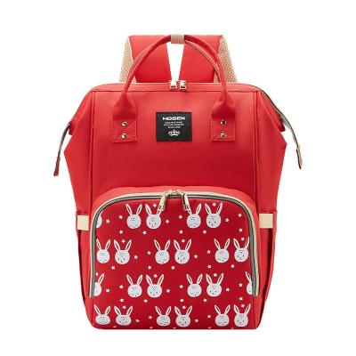 China Convenient Backpack Style Backpack Mummy Baby Diaper Bag with Water Resistant Material for sale