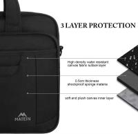 China Customized Soft Bag Men Messenger Bag for Business Office Lawyer Attache Case in Black for sale
