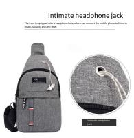 China Youth Unisex Waist Bag Small Backpack for Sports Trend Solid Color Single Shoulder Messenger Bag for sale