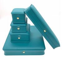 China Jewelry Storage Display Case with Customized LED Light Ring Box and Bag Design for sale