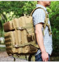China Large Survival Tactical Bag Backpack for Daily Life and Interior Compartment Function for sale