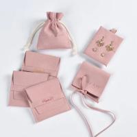 China Custom Logo Small Dice Earrings Bracelets Necklaces Velvet Dust Packaging Pouch for Gift for sale