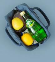 China Accepable OEM/ODM Waterproof Aluminum Foil Insulated Cooler Bag for Takeaway Bento Box for sale