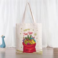 China Large Capacity Simple Letter Prints Ladies Canvas Bag for Women Casual Tote Handbags Travel Shopper Bag for sale