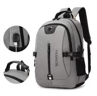 China Main Material Oxford Custom Logo USB School Backpack for Casual Sports and Laptop for sale